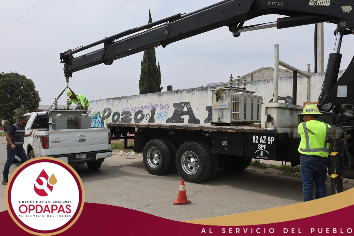 Sobre las fallas en el Pozo de ARA 3, OPDAPAS Chicoloapan informa que es por descargas ...